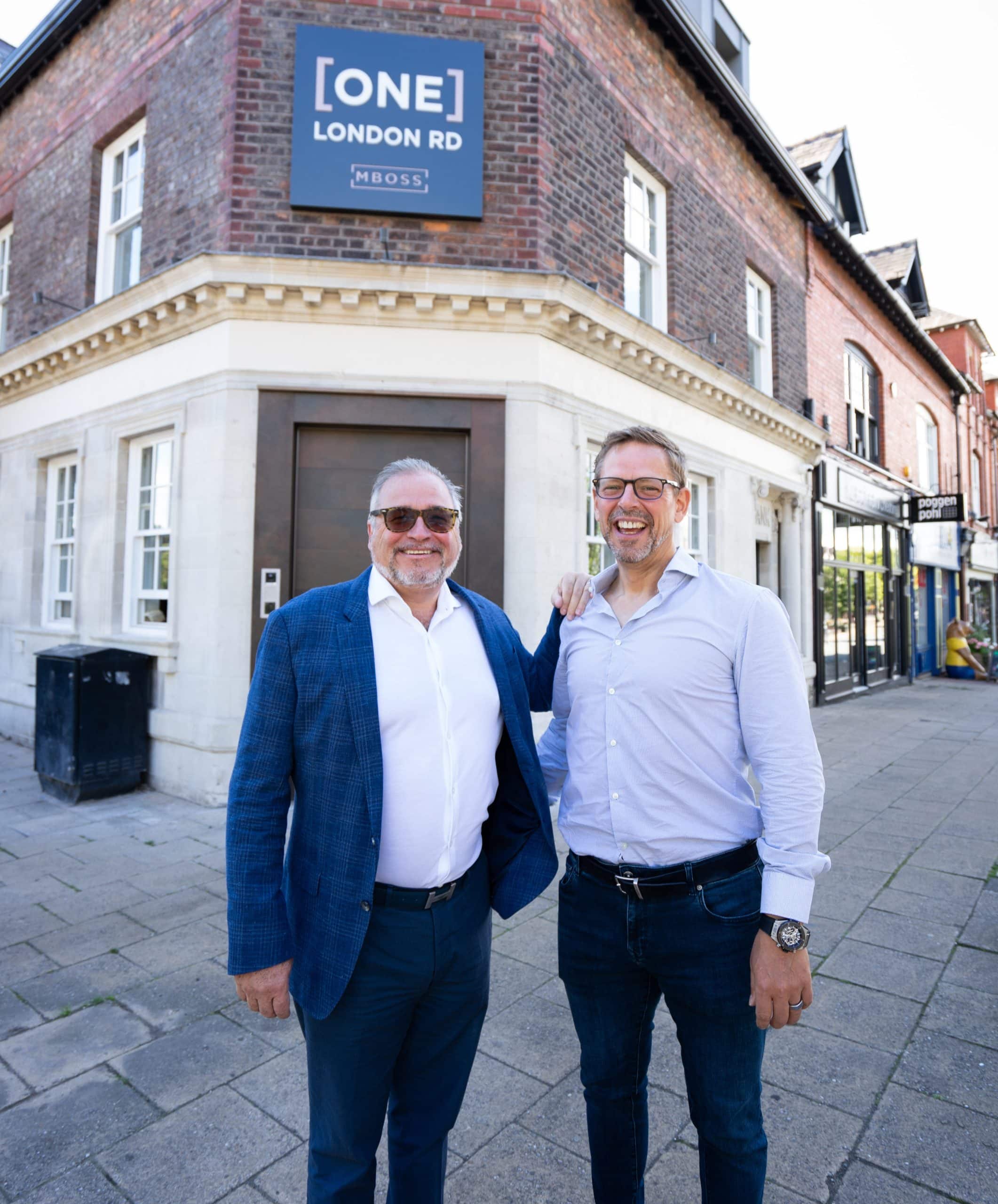 GED MASON OBE AND MARK BOLER OPEN FIRST NEW MBOSS VENUE [ONE] LONDON RD ...